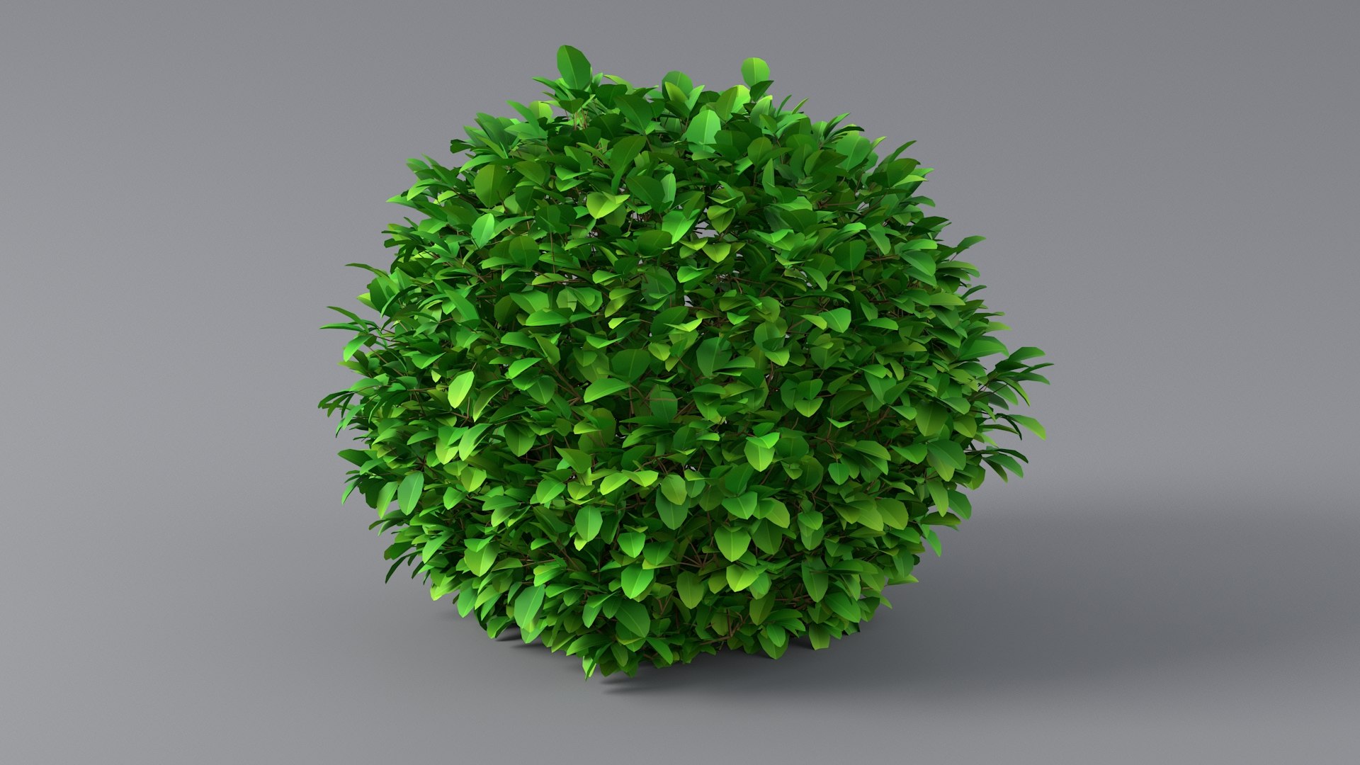 Cartoon Bush 10 3D Model - TurboSquid 1941429