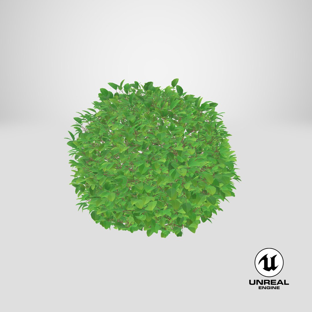 Cartoon Bush 10 3D Model - TurboSquid 1941429