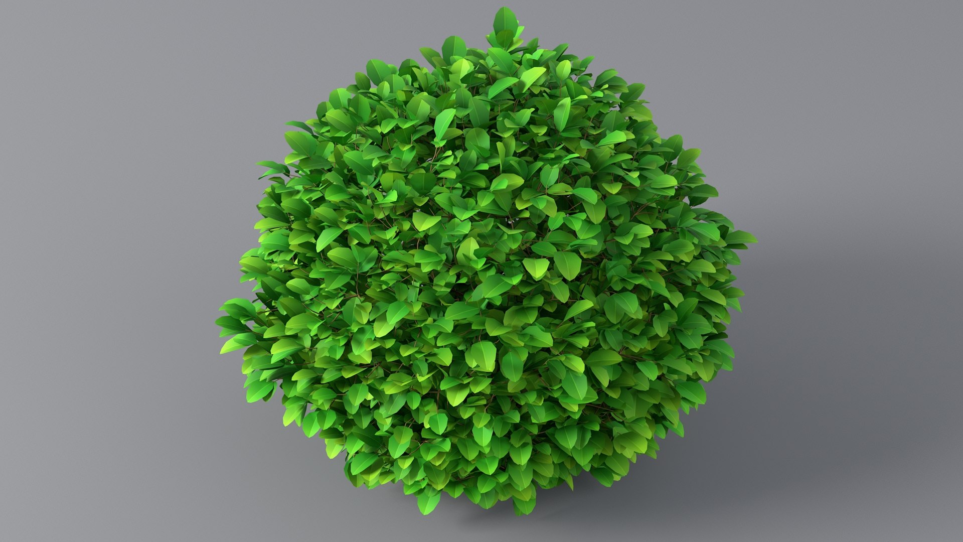 Cartoon Bush 10 3D Model - TurboSquid 1941429