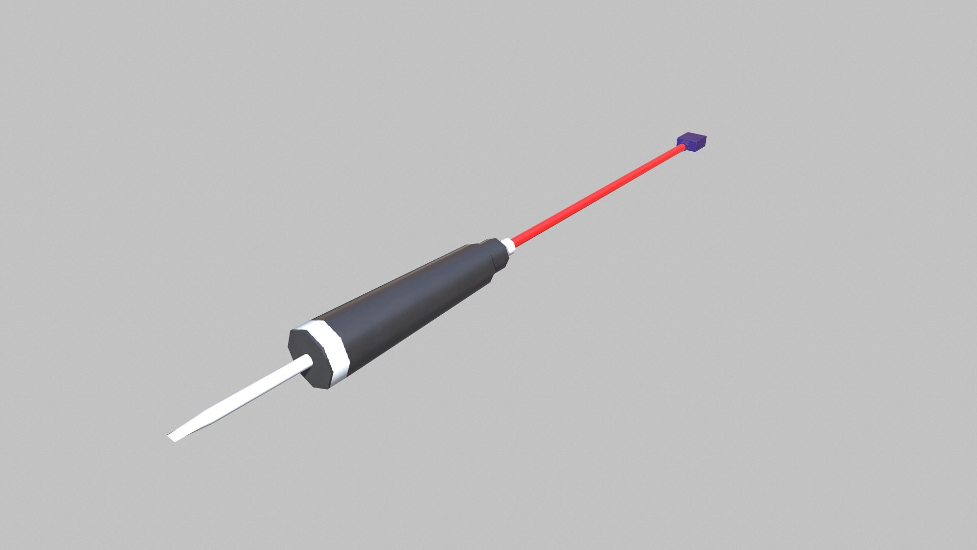 3D Platinum Wire Counter Electrode Model - TurboSquid 2340278