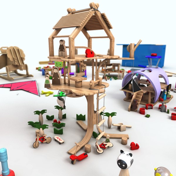 complete toys 3d model