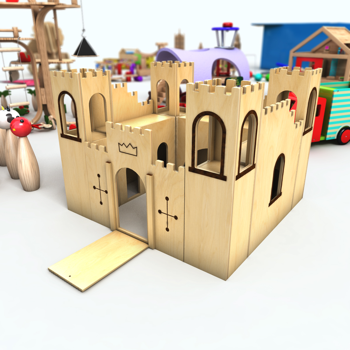 complete toys 3d model