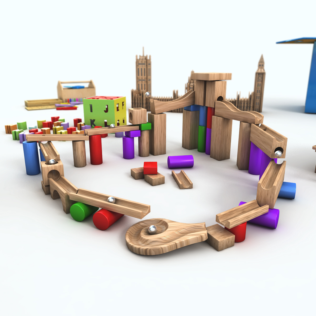 complete toys 3d model