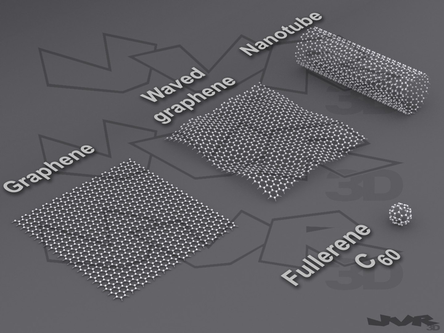 3d Max Graphene Nanotube