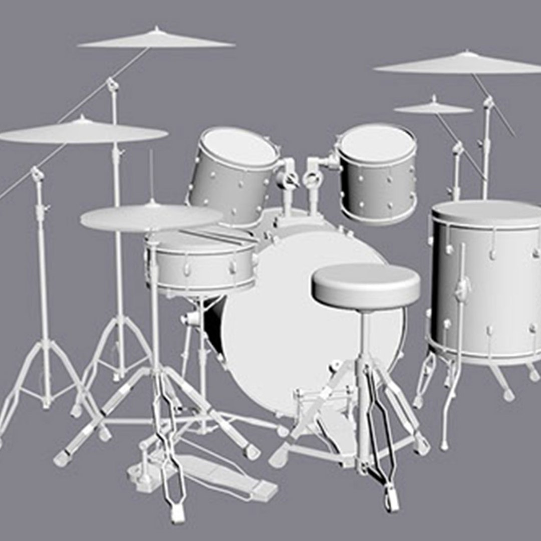 3D Model Drum - TurboSquid 1529961