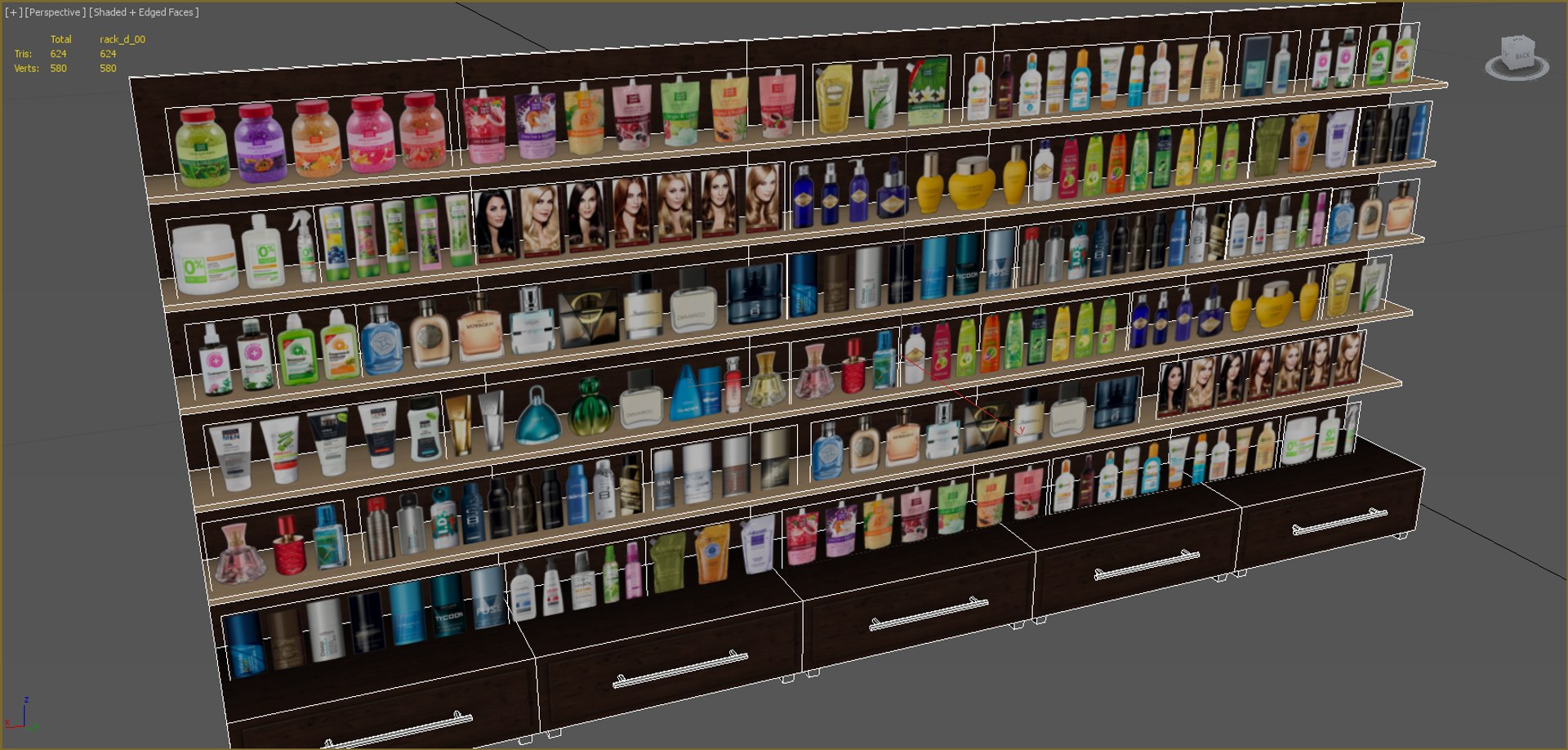 3d Shop Ready Games Model