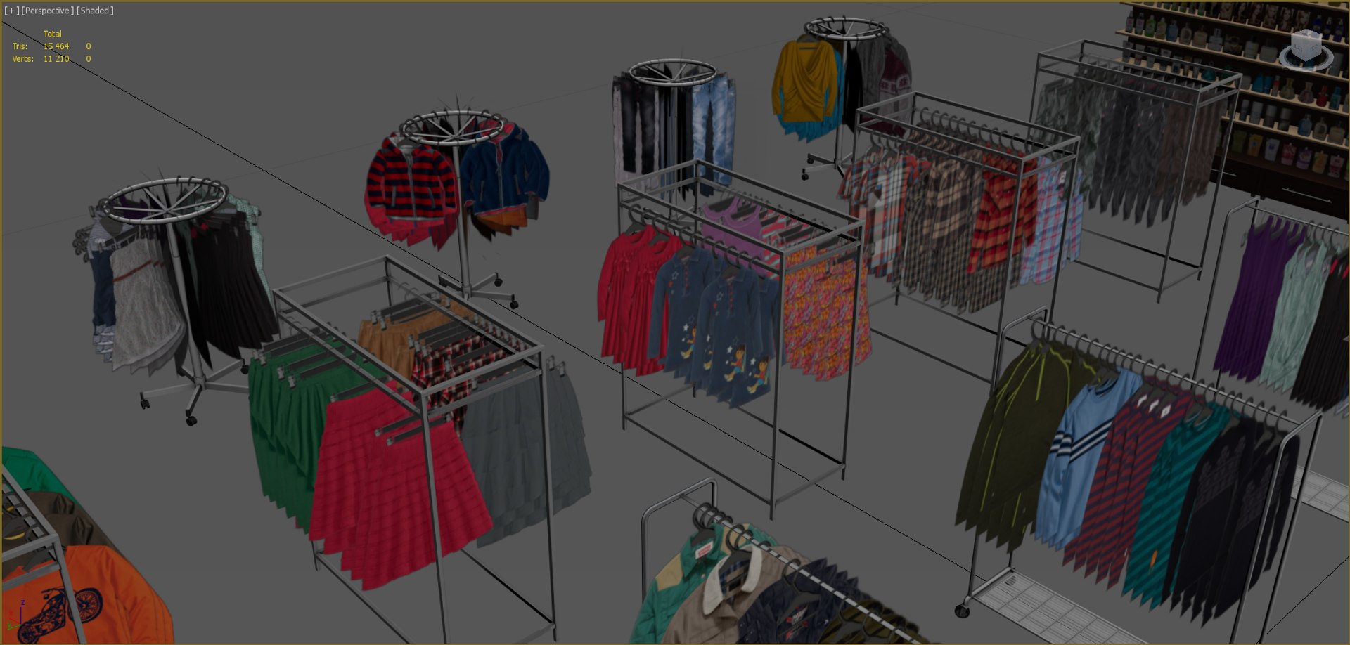 3d Shop Ready Games Model