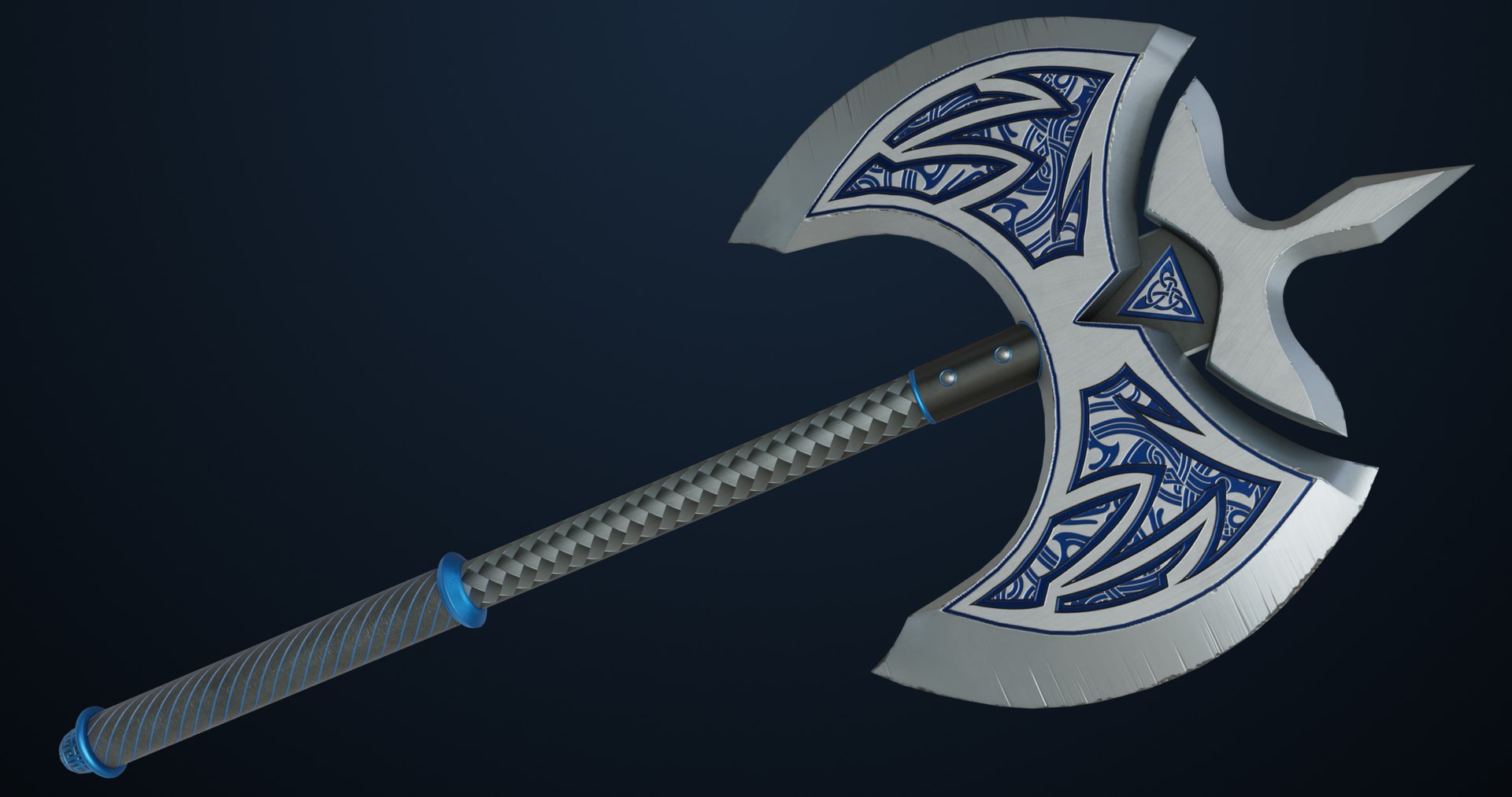 Battle Axe 04 All PBR Unity UE Textures Included 3D Model - TurboSquid ...