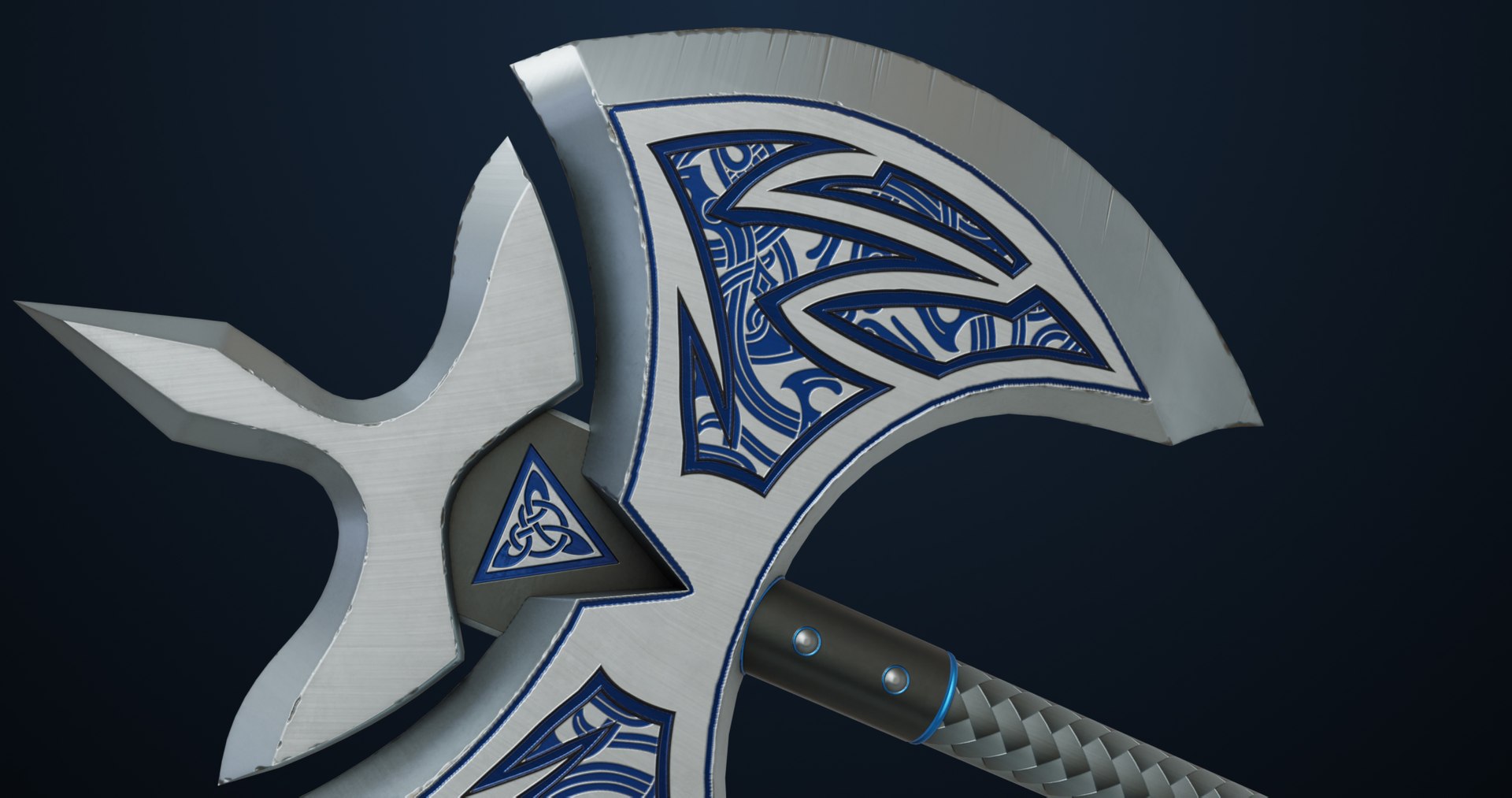 Battle Axe 04 All PBR Unity UE Textures Included 3D Model - TurboSquid ...