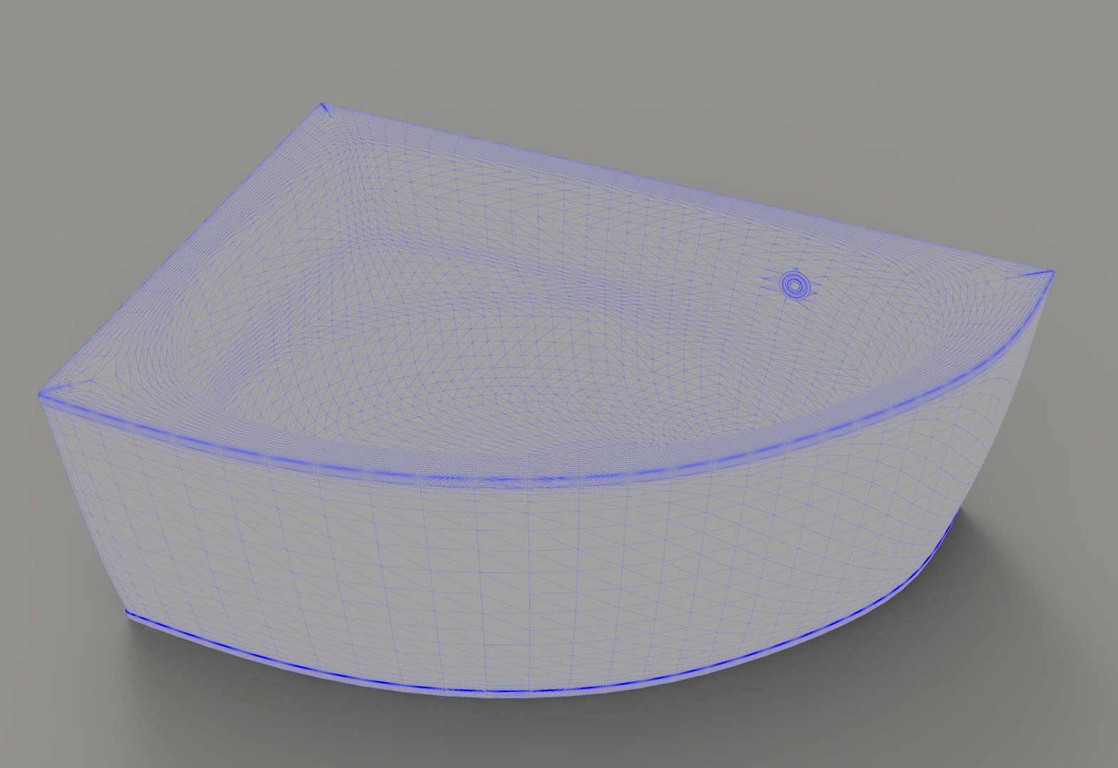 3D Bath Tub Model - TurboSquid 1830488