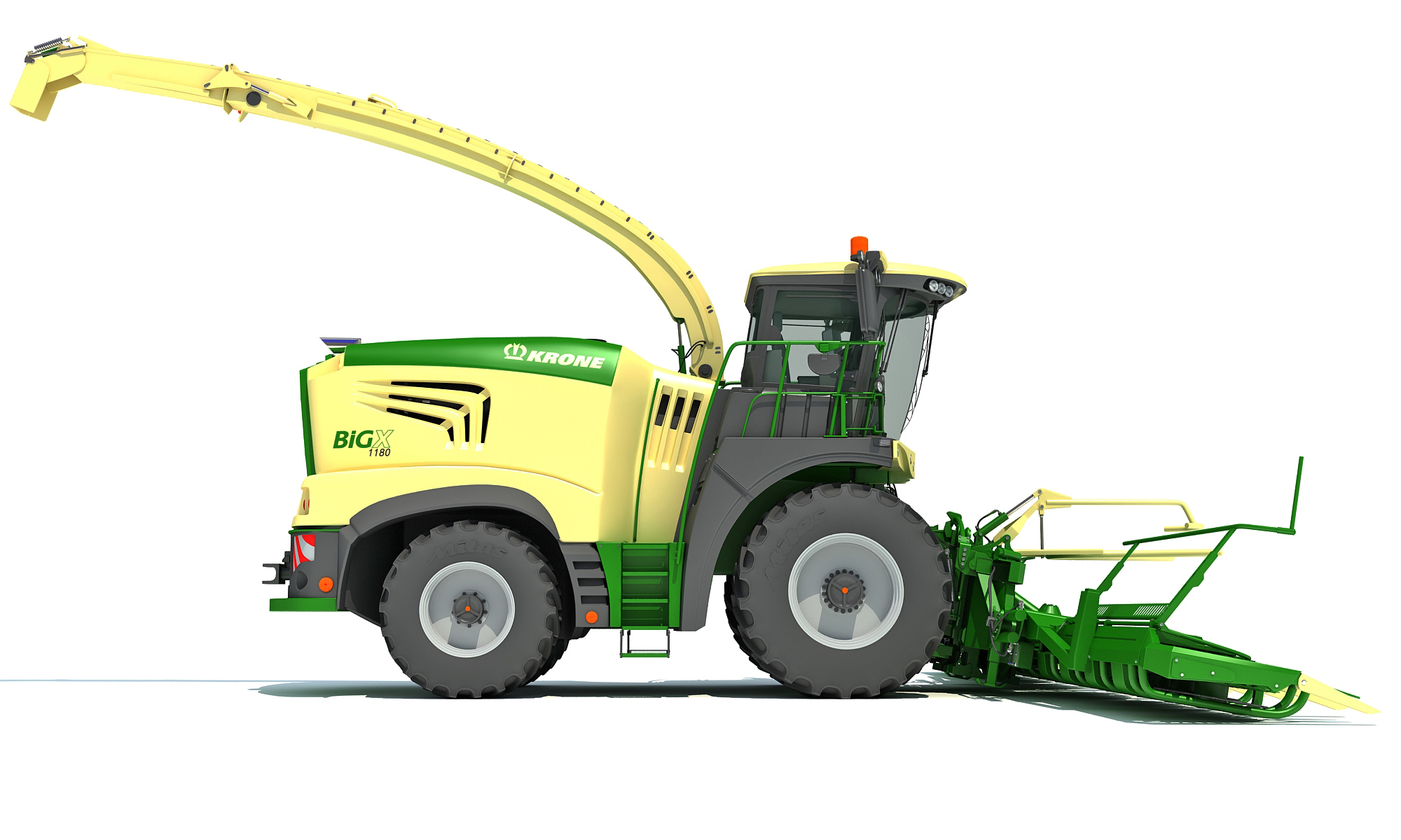 Krone harvester 3D model - TurboSquid 1489619