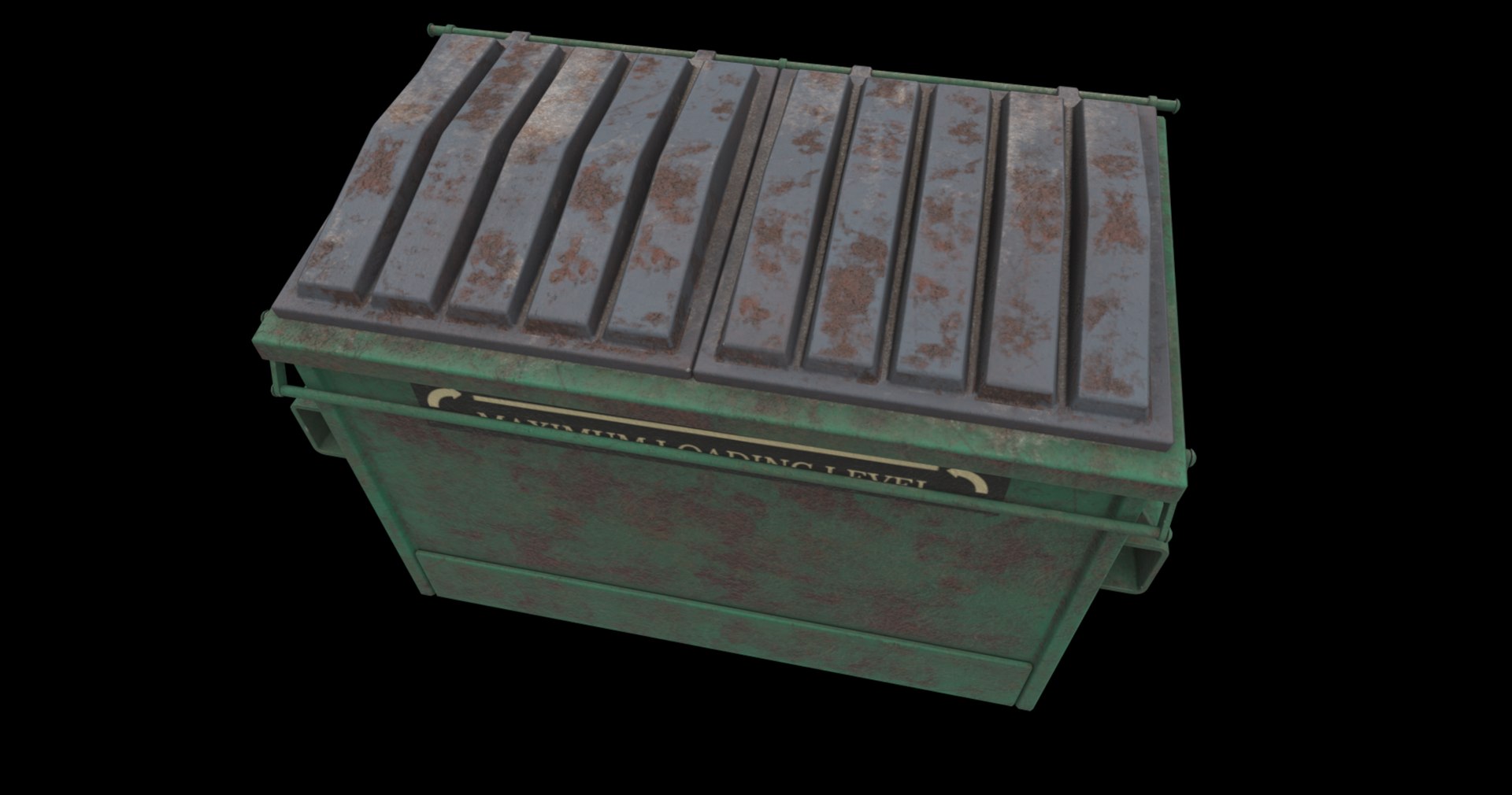 3D Model Dumpster - TurboSquid 2276647