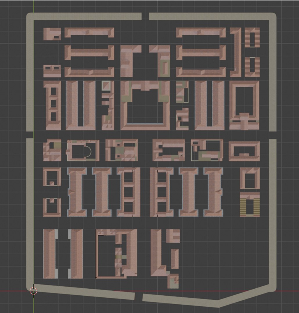 3D Castra Praetoria Model - TurboSquid 2386538