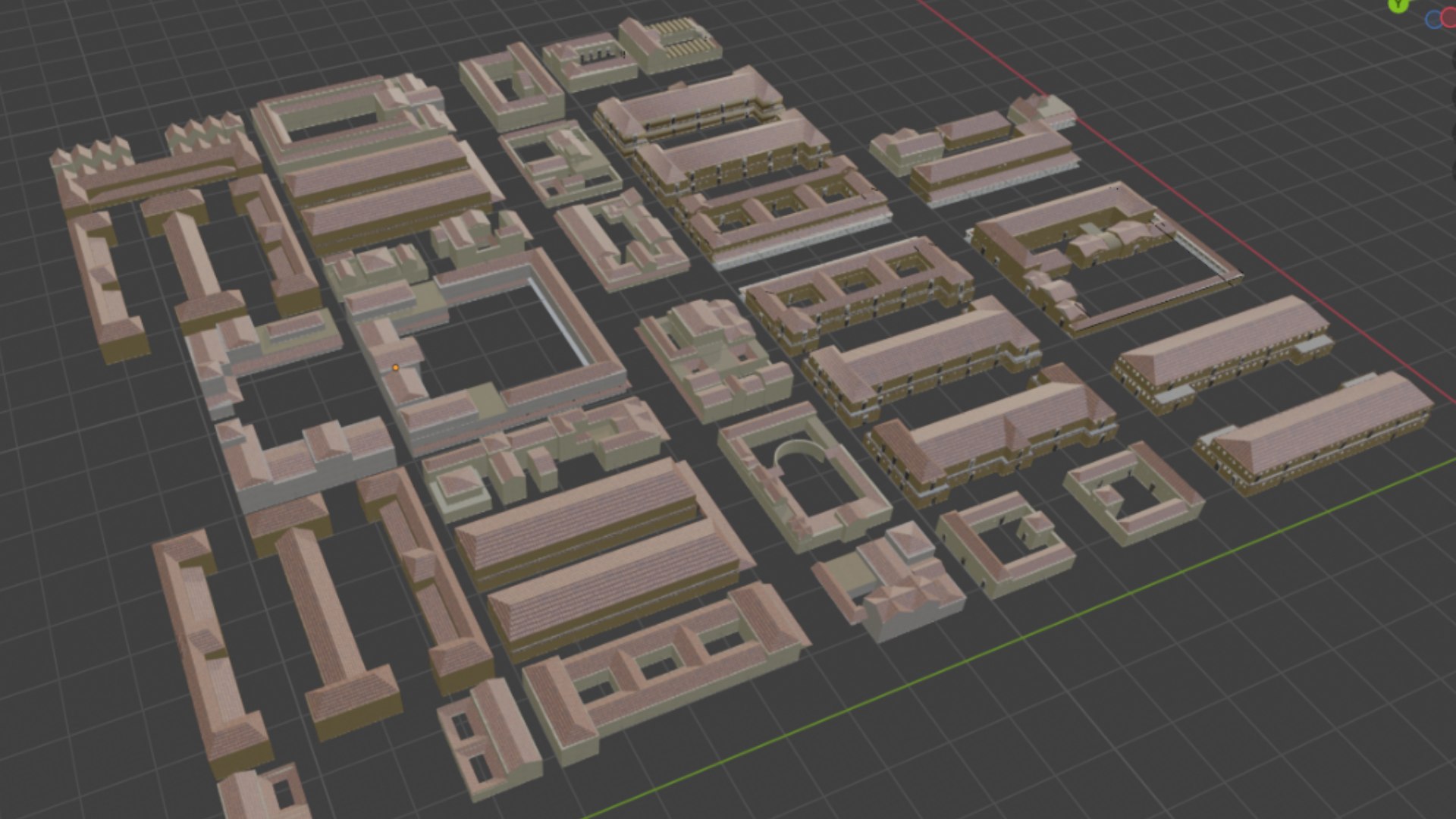 3D Castra Praetoria Model - TurboSquid 2386538