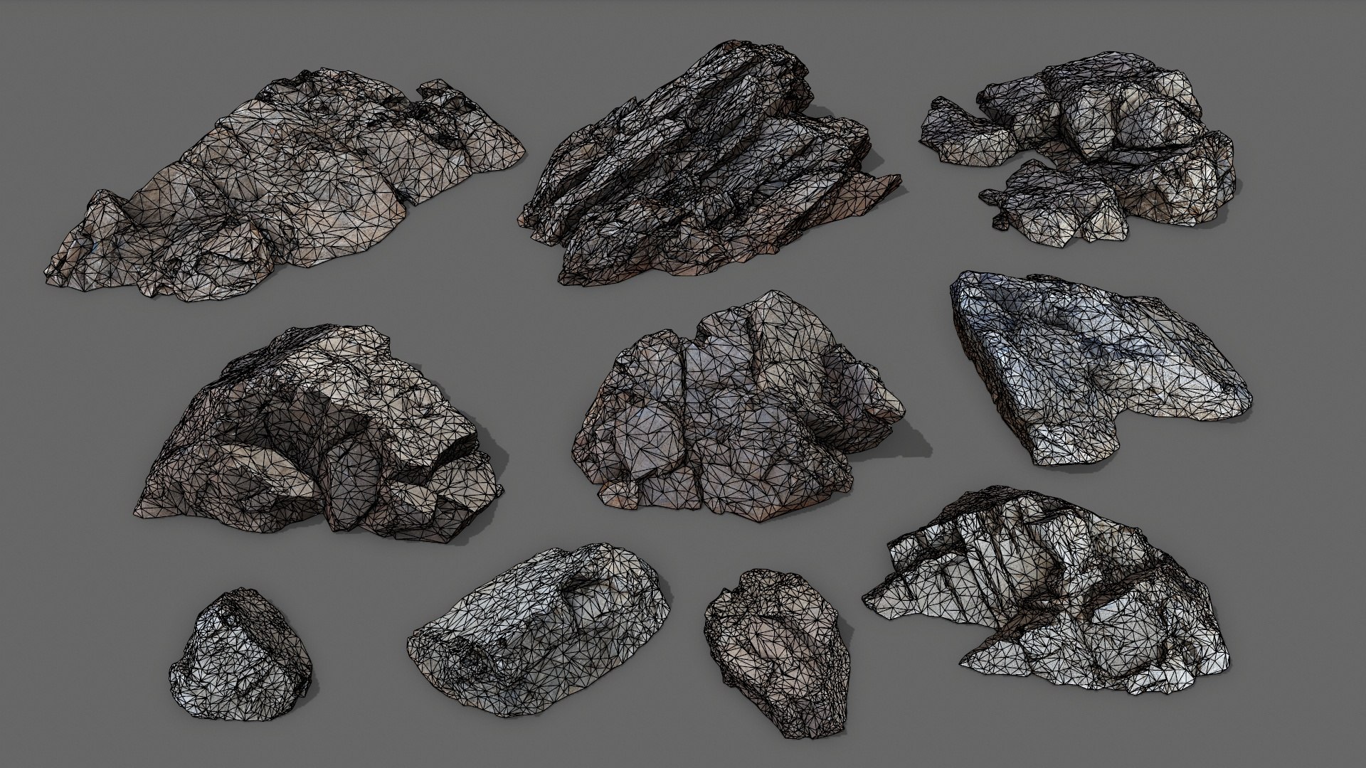 3D Desert Rocks - TurboSquid 2187019