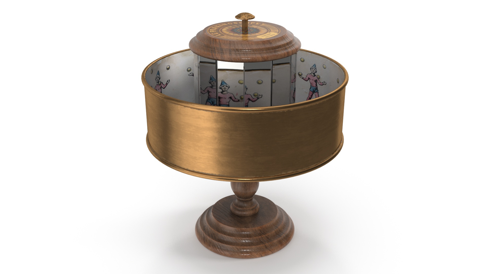 3D Praxinoscope Optical Animation Toy Model - TurboSquid 2253186