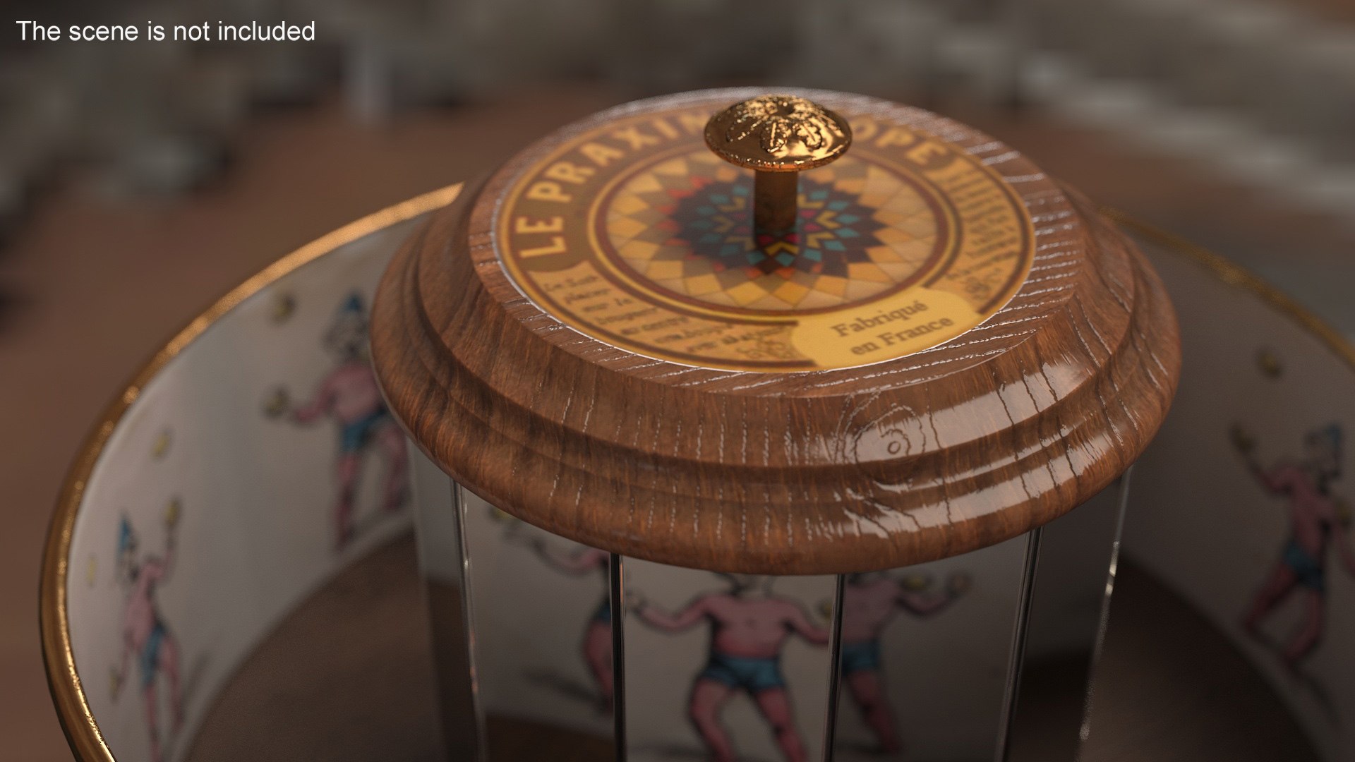 3D Praxinoscope Optical Animation Toy Model - TurboSquid 2253186