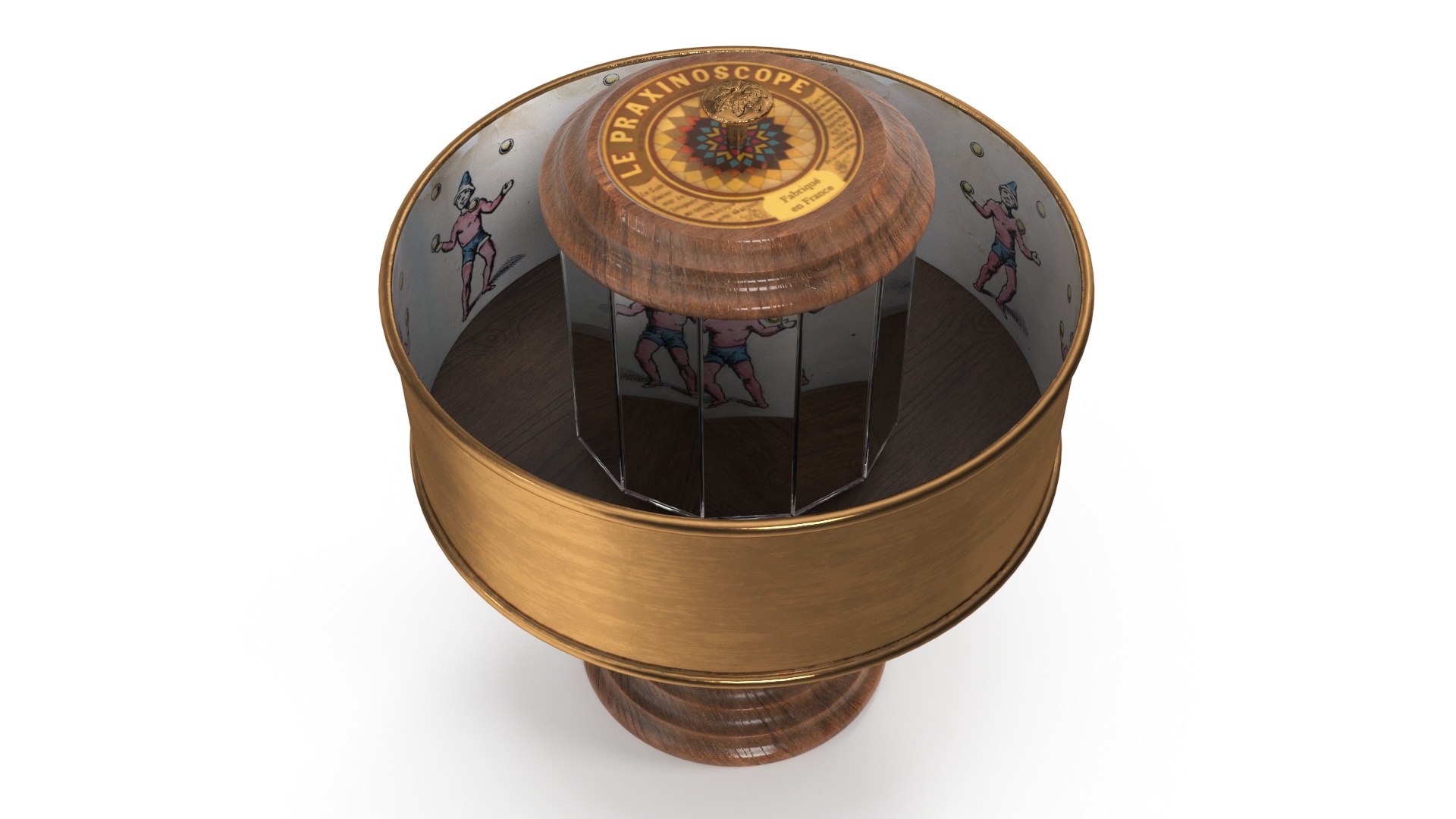 3D Praxinoscope Optical Animation Toy Model - TurboSquid 2253186