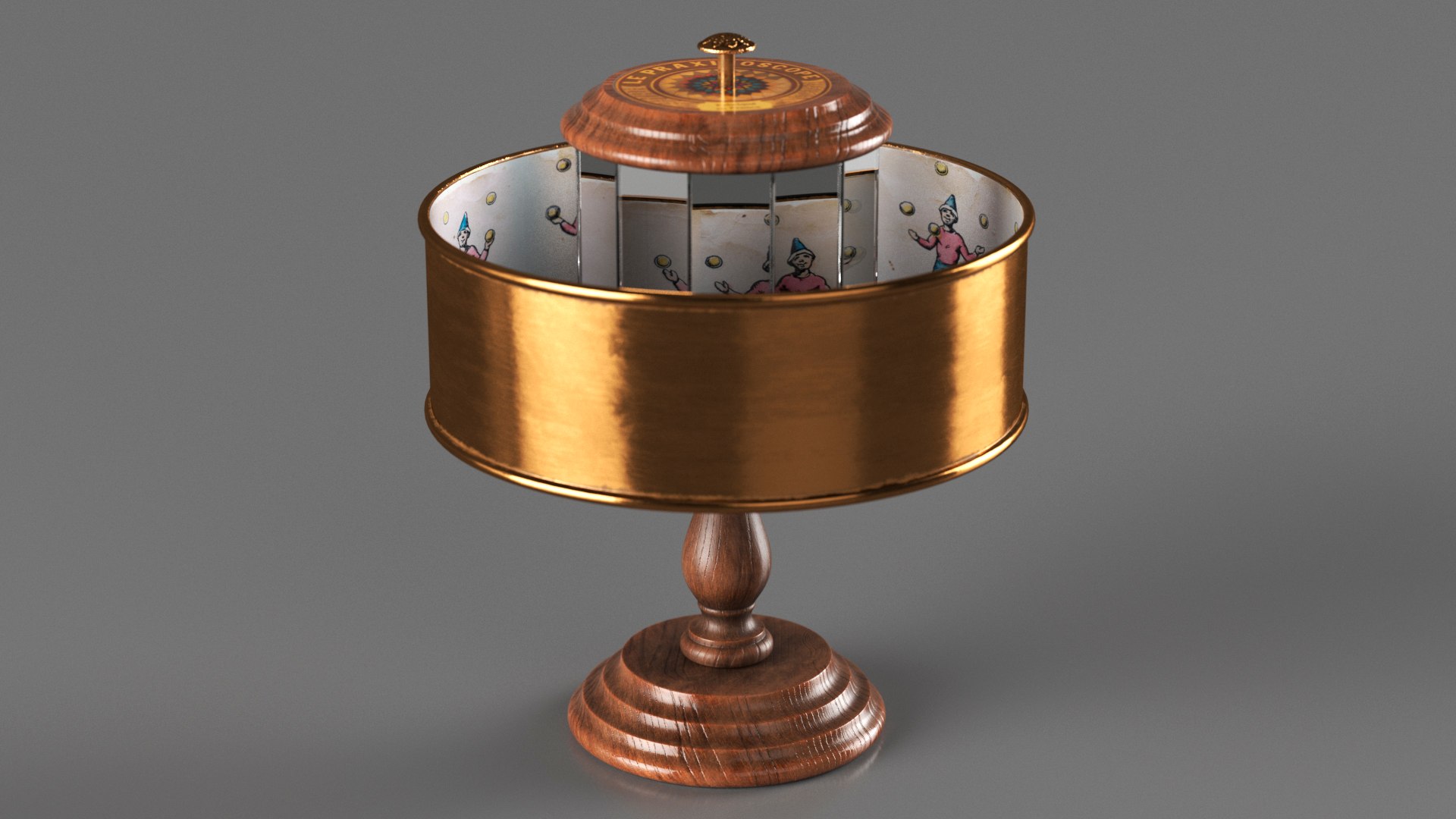 3D Praxinoscope Optical Animation Toy Model - TurboSquid 2253186