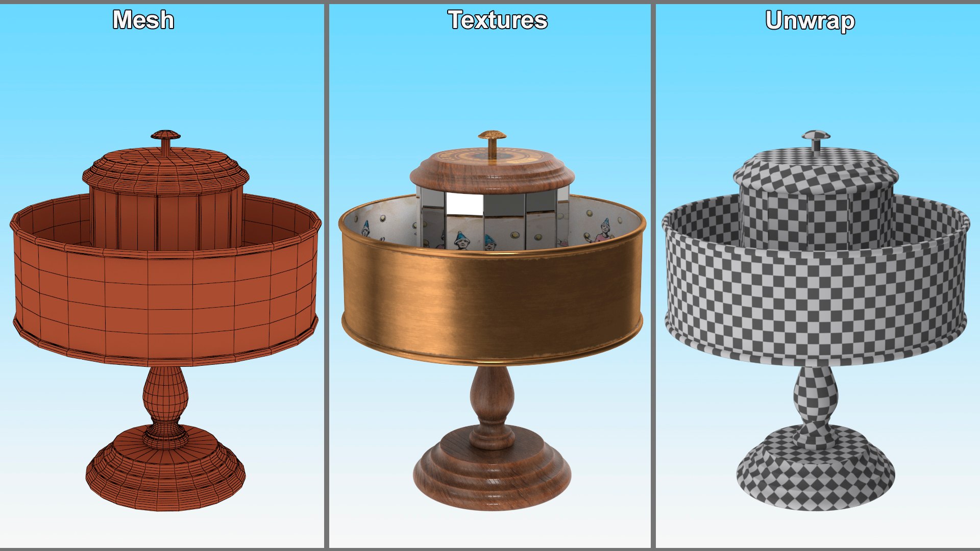 3D Praxinoscope Optical Animation Toy Model - TurboSquid 2253186