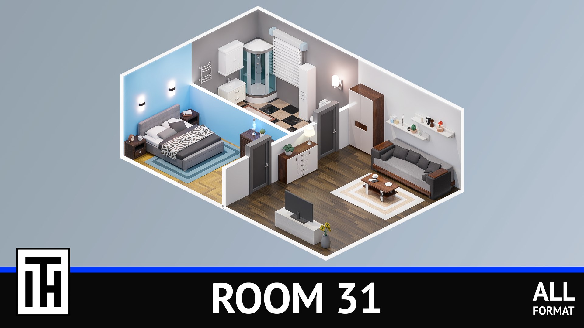 Room 31 3D Model - TurboSquid 2149132