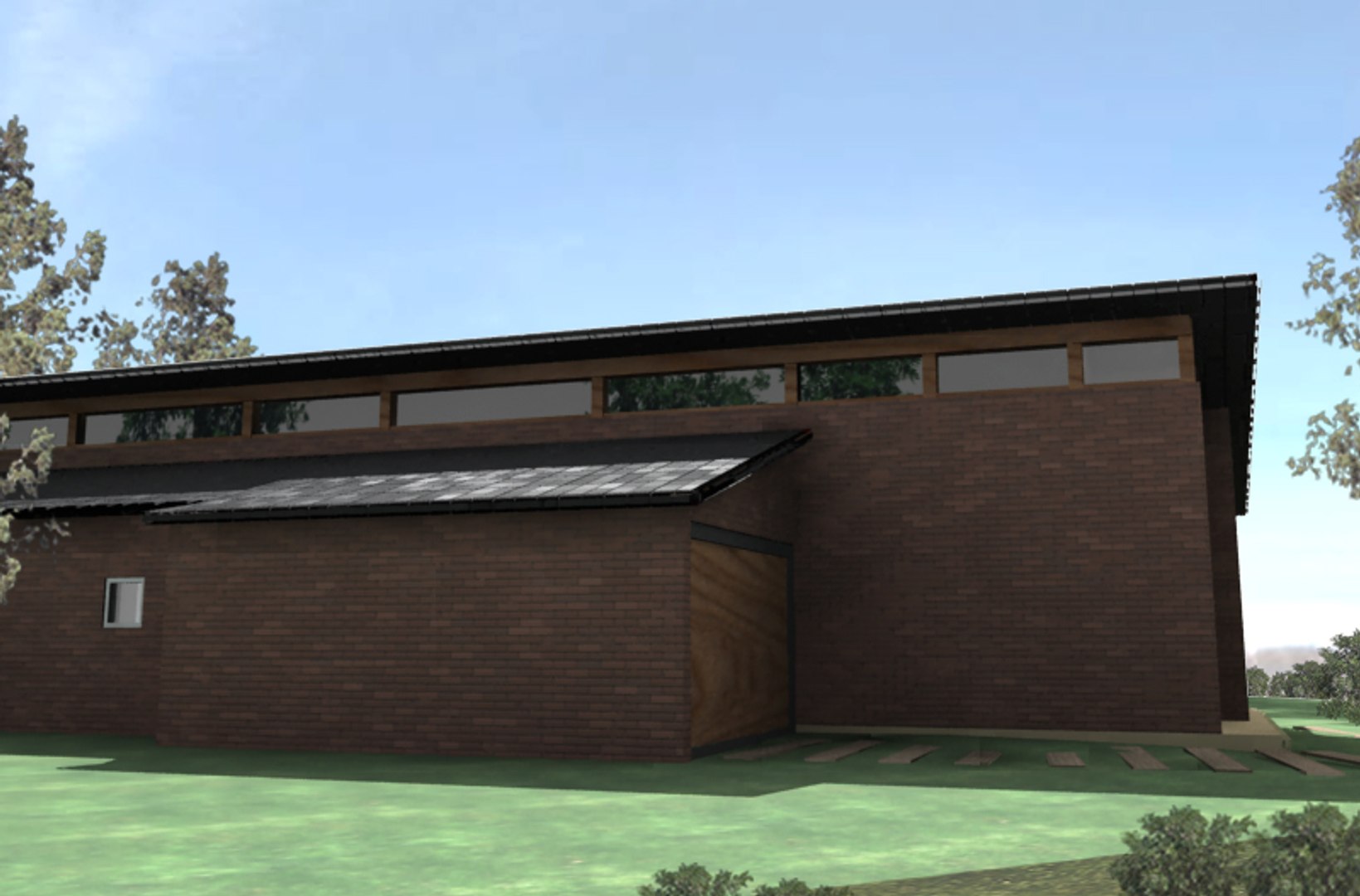 3ds Max Beach House
