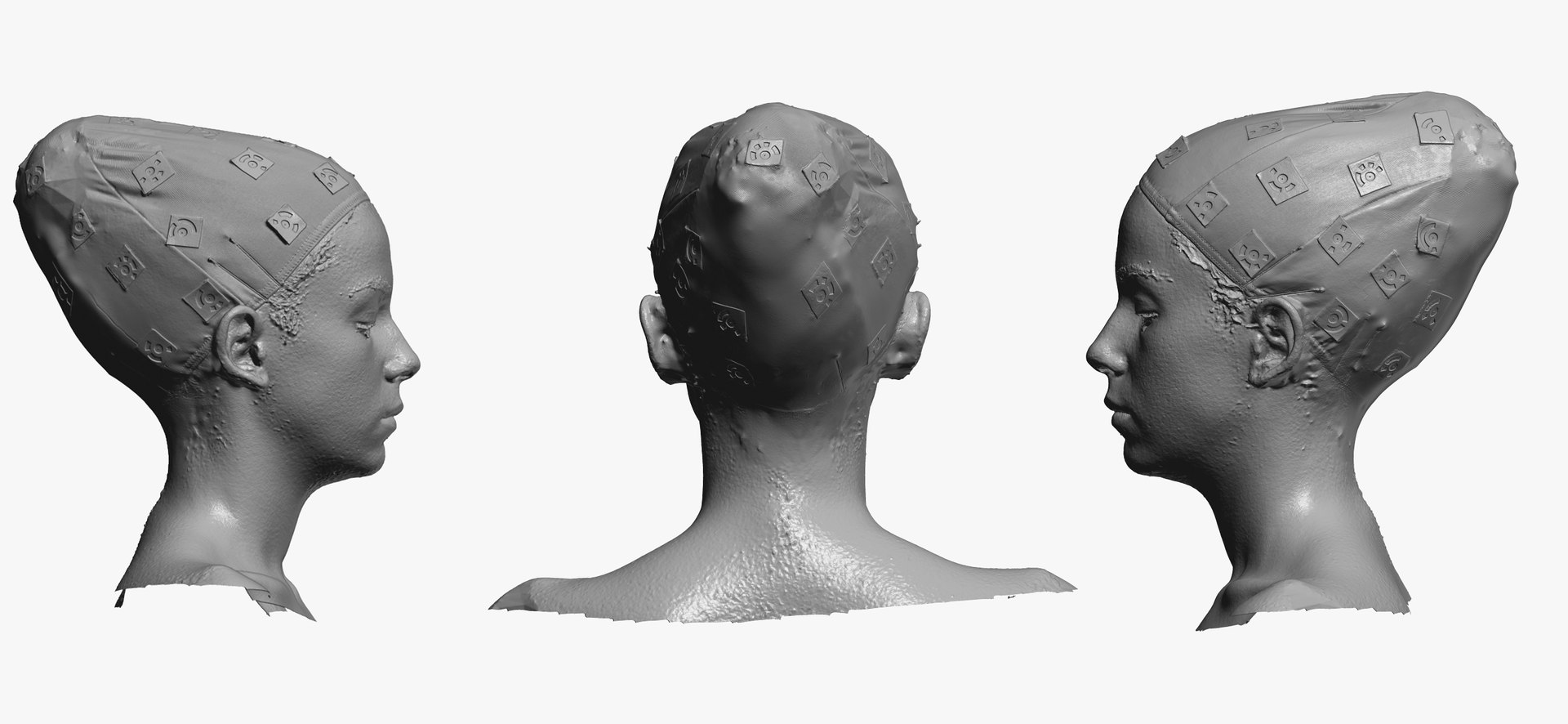 Free 3D Rhea Human Head Eyes Model - TurboSquid 1673503