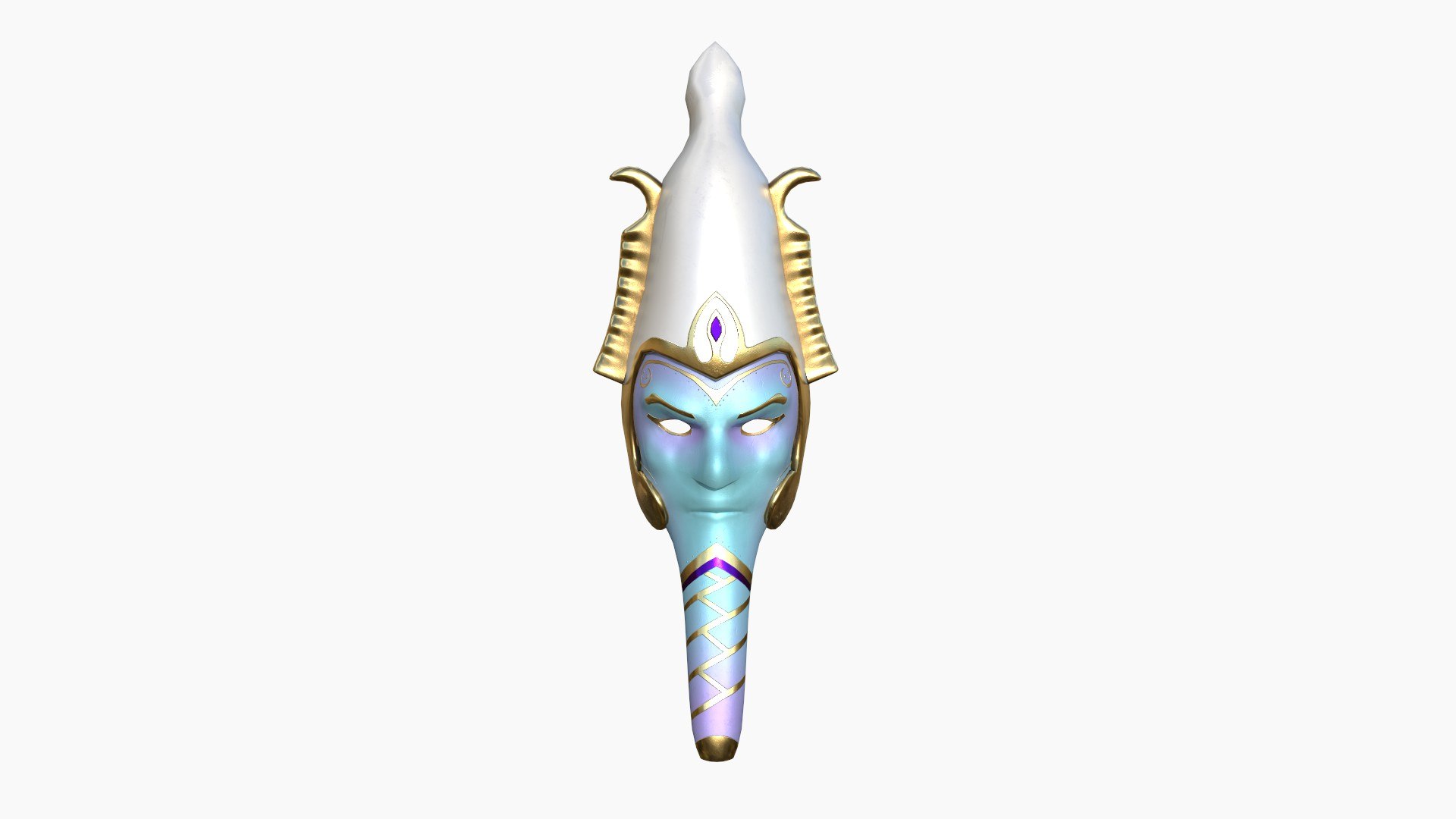 Osiris Mask A09 - Egyptian Gods Character Clothing 3D Model ...