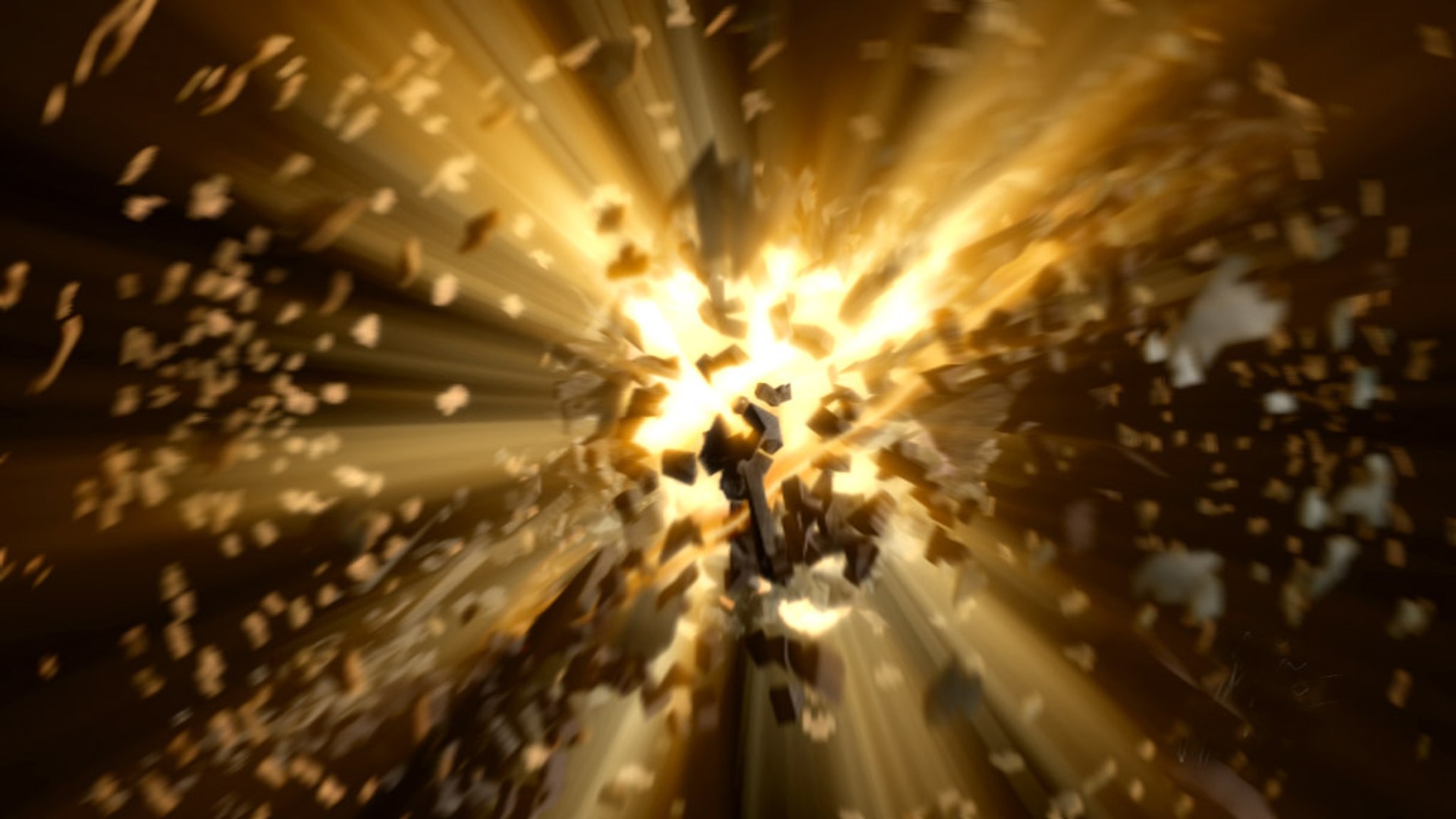 3d Model Explosion Planet