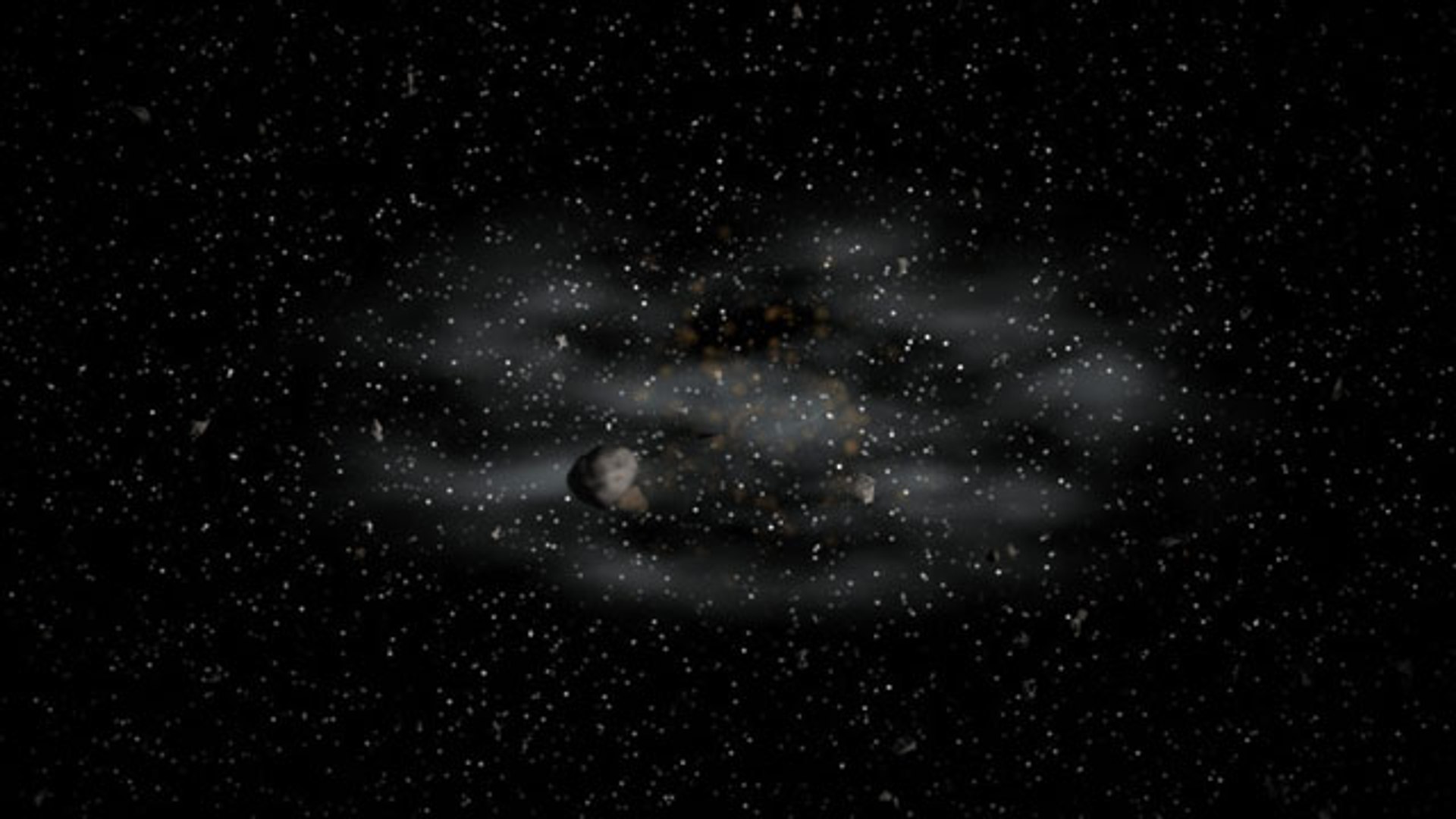 3d Model Explosion Planet