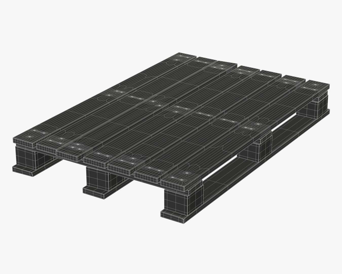 Pallet wood wooden 3D model - TurboSquid 1364025