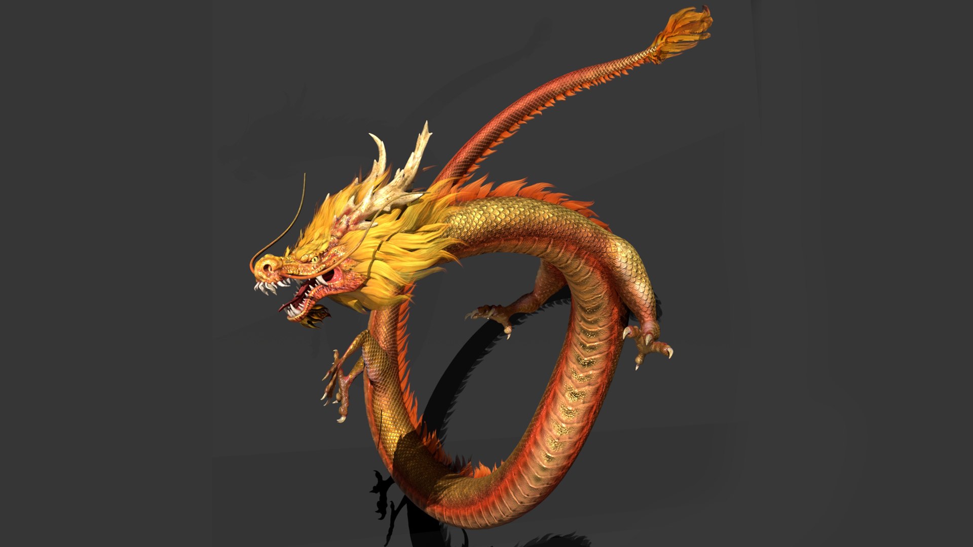 3D Dragon - TurboSquid 2073046