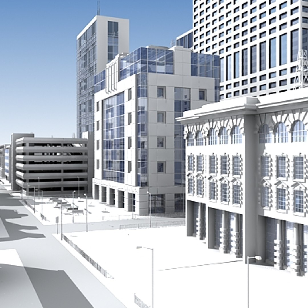 Seaside Port 3d Model