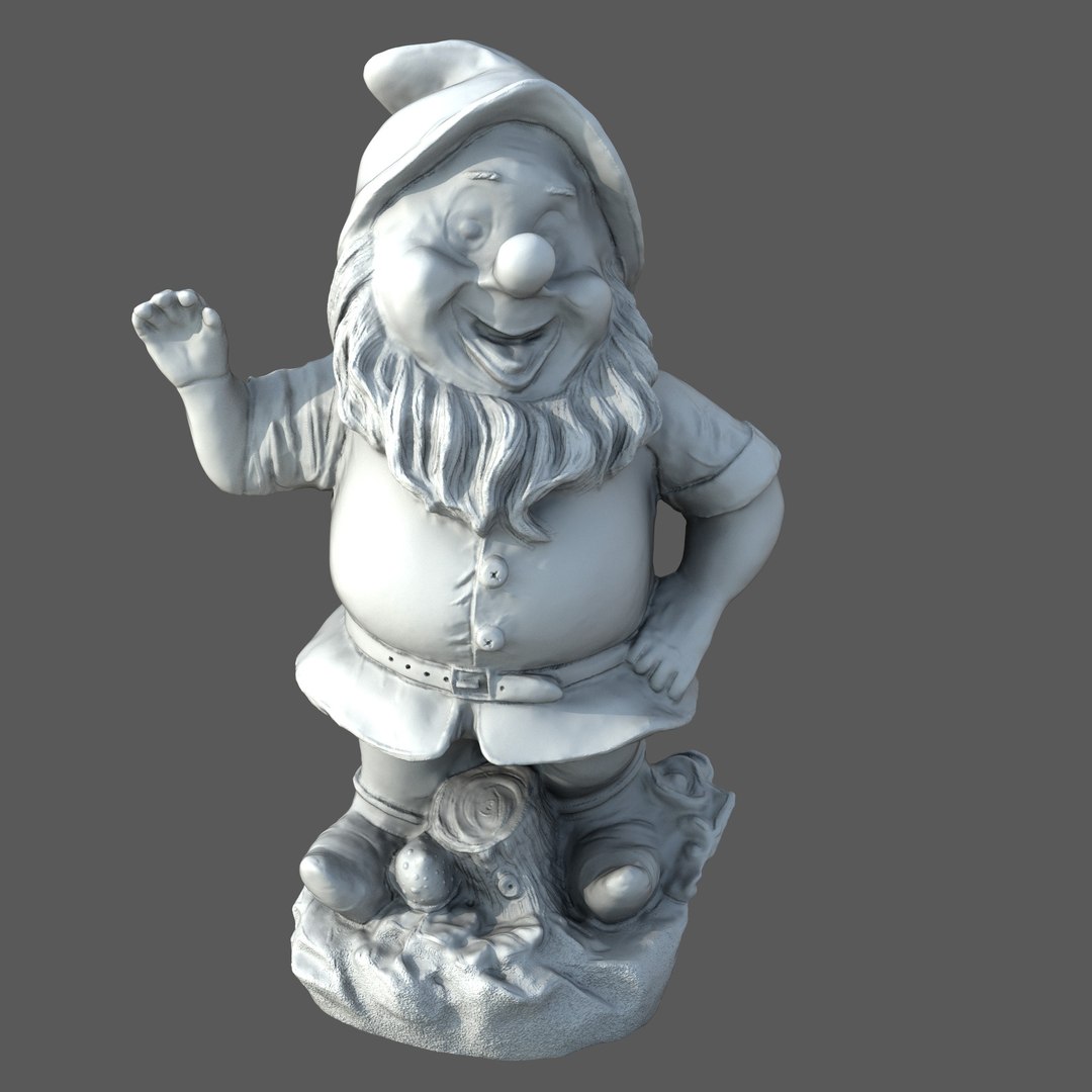 3D Model Garden Gnome 7 - TurboSquid 2067001