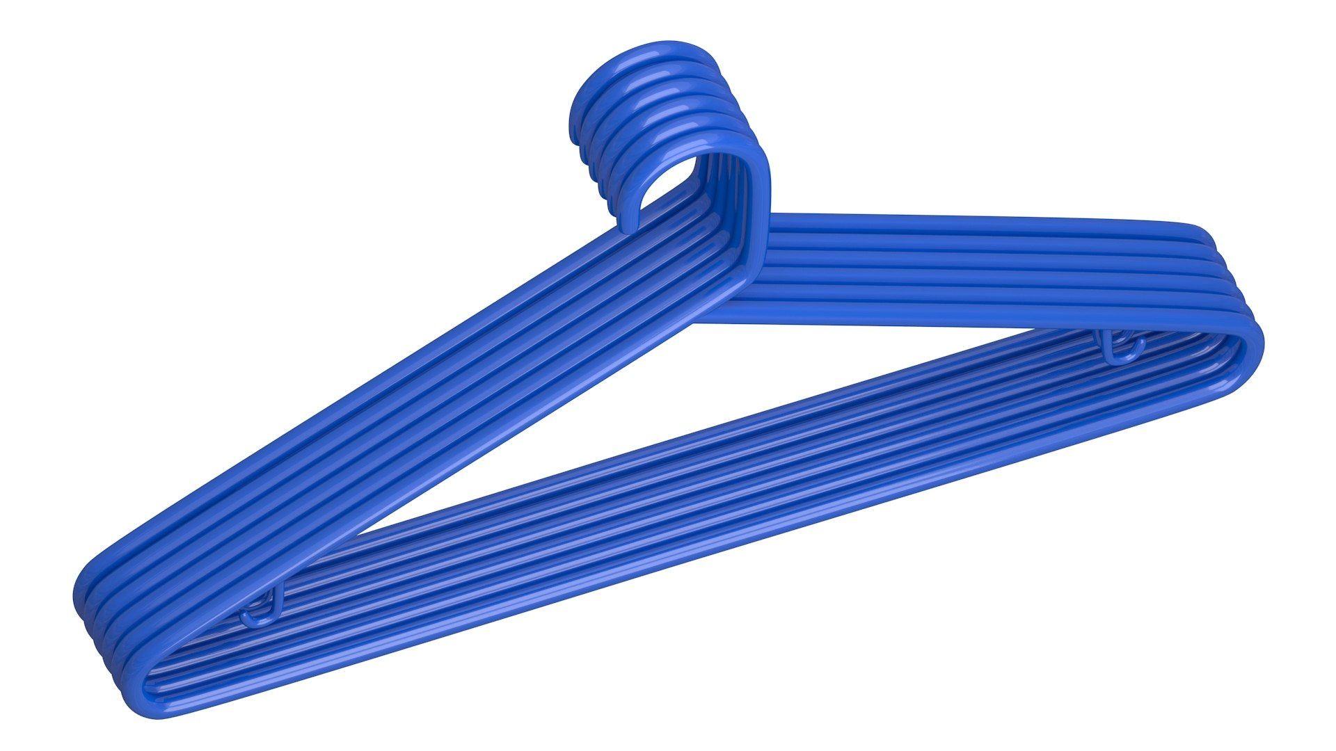 Plastic Tubular Clothes Hanger Collection 3D - TurboSquid 2141769