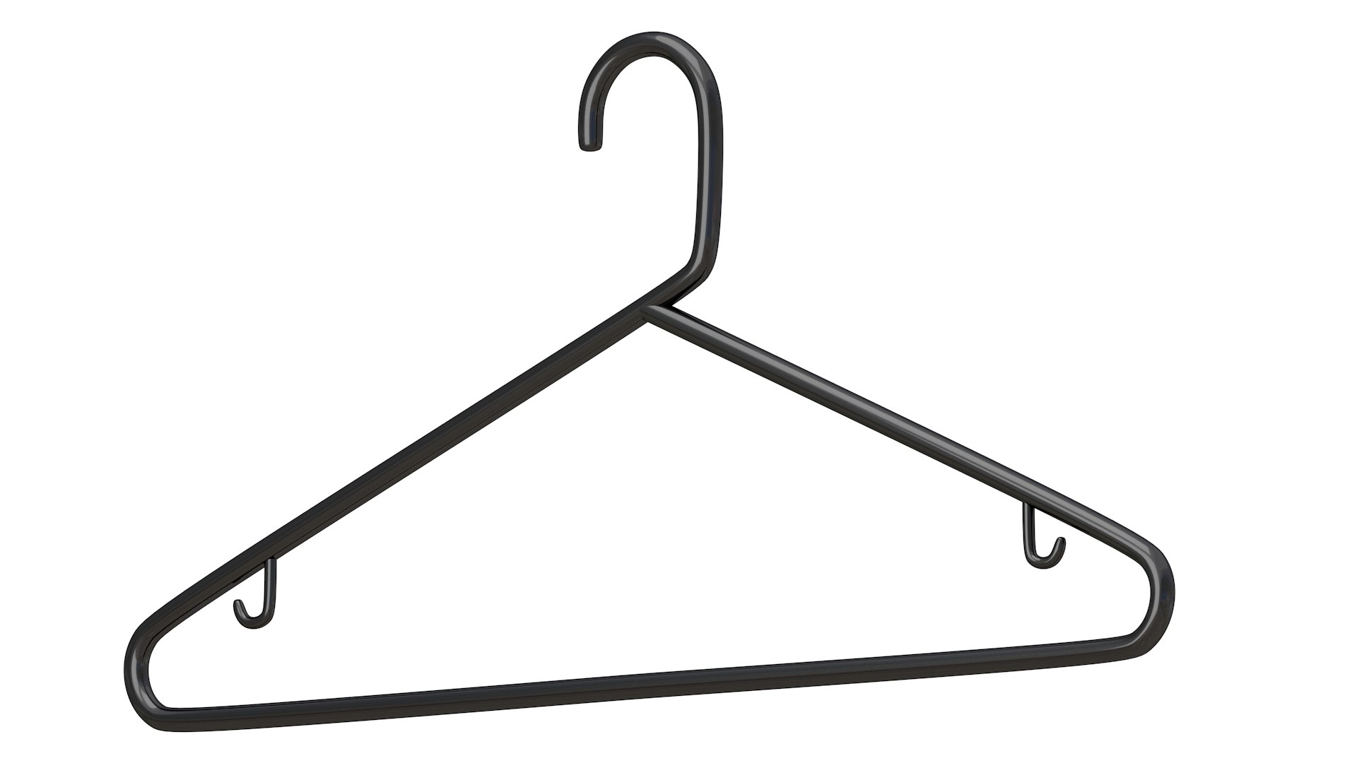 Plastic Tubular Clothes Hanger Collection 3D - TurboSquid 2141769