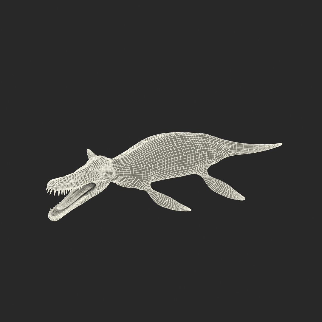 3ds Kronosaurus Pose 1