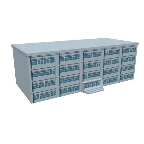 Blender School Models | TurboSquid