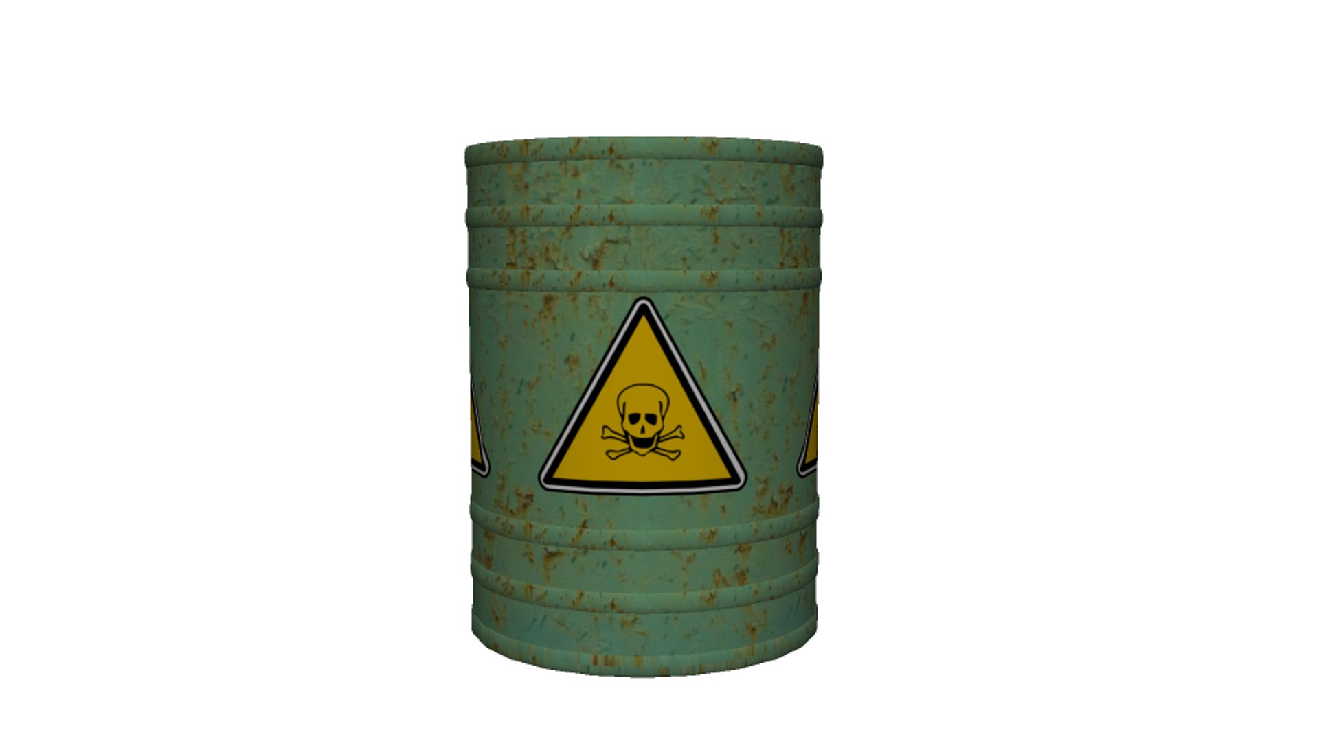Toxic Box 3d Model