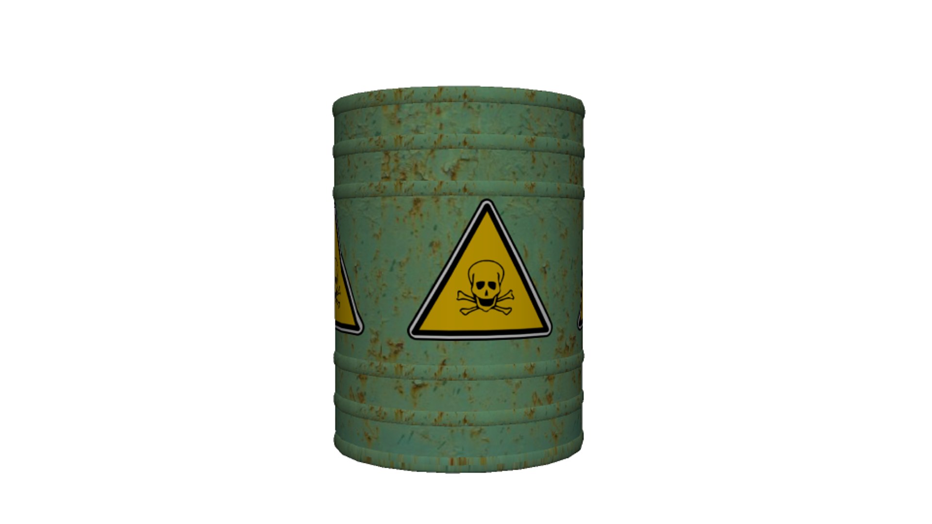 Toxic Box 3d Model