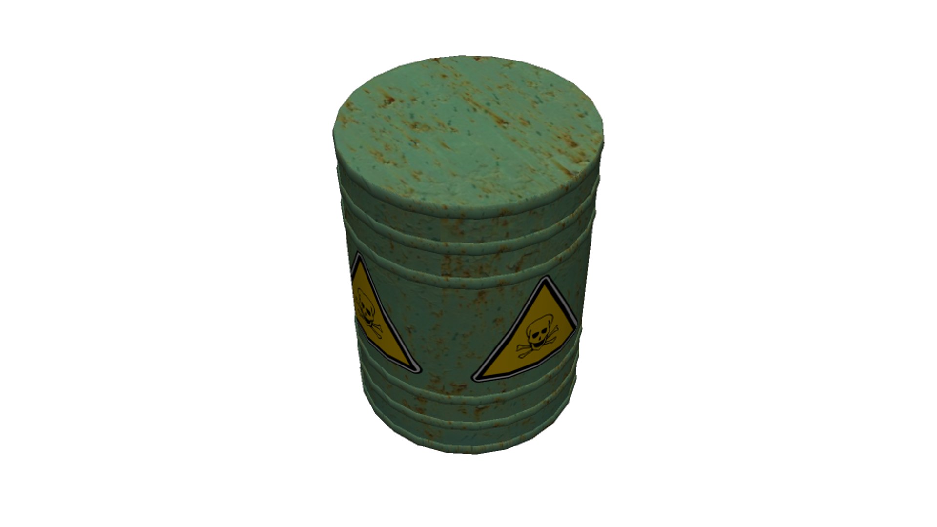 Toxic Box 3d Model