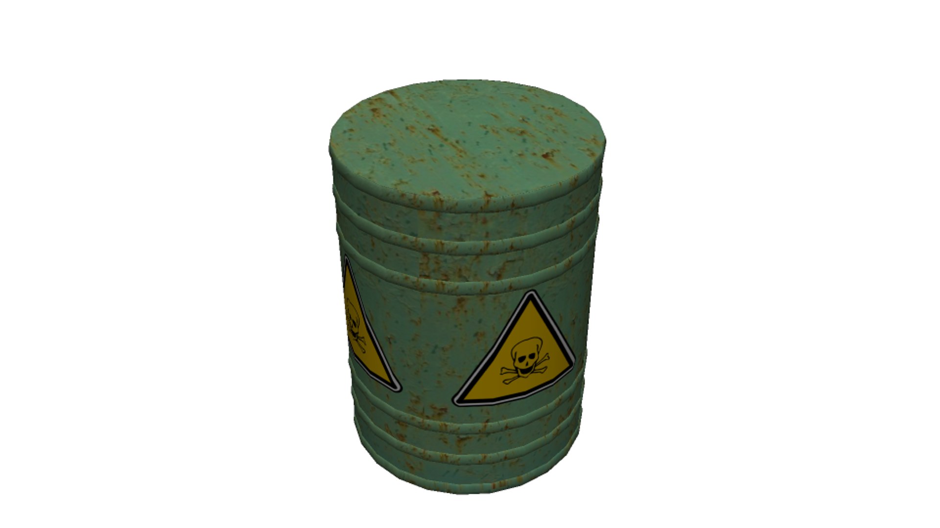 Toxic Box 3d Model
