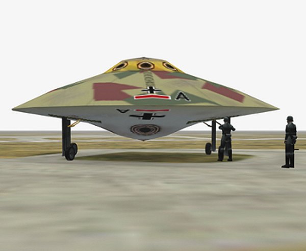 VRIL 1 UFO (Vril1-Fighter) 3D 모델 - TurboSquid 352368