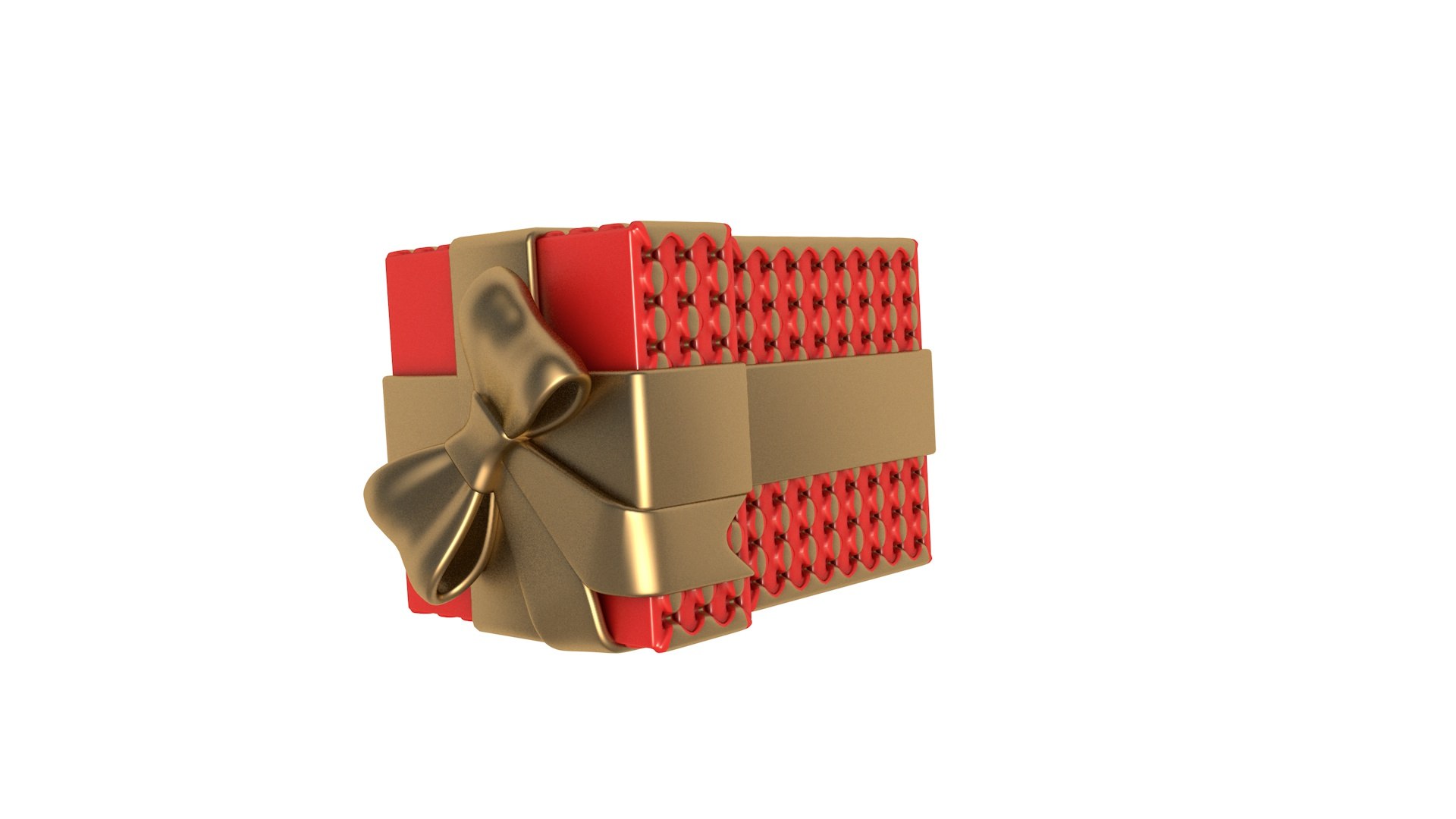 3D Gift Box Cube - TurboSquid 2005772
