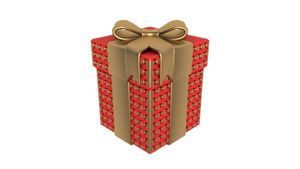 3D Gift Box Cube - TurboSquid 2005772