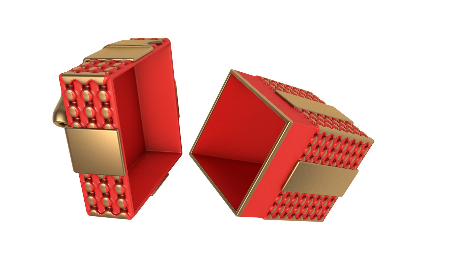 3D Gift Box Cube - TurboSquid 2005772