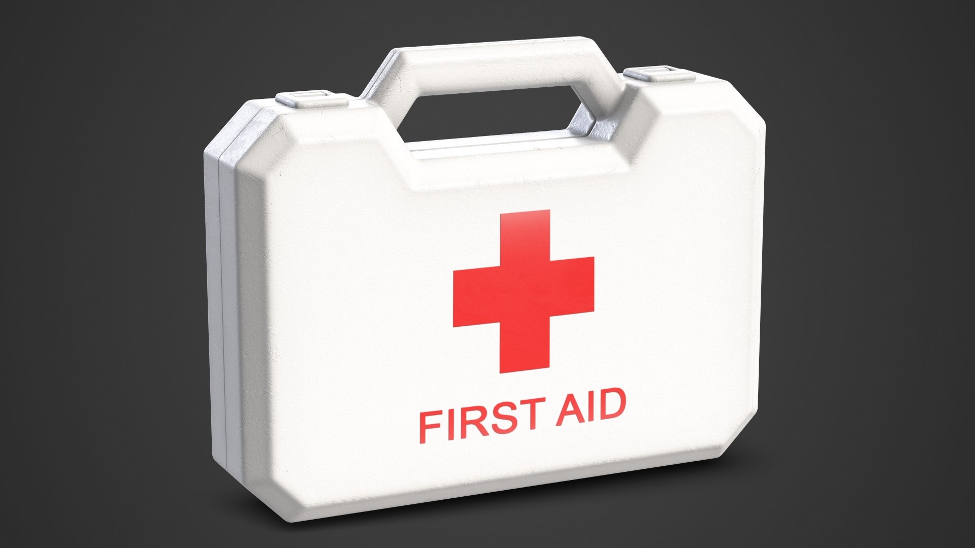 Aid kit 3 3D model - TurboSquid 1451372