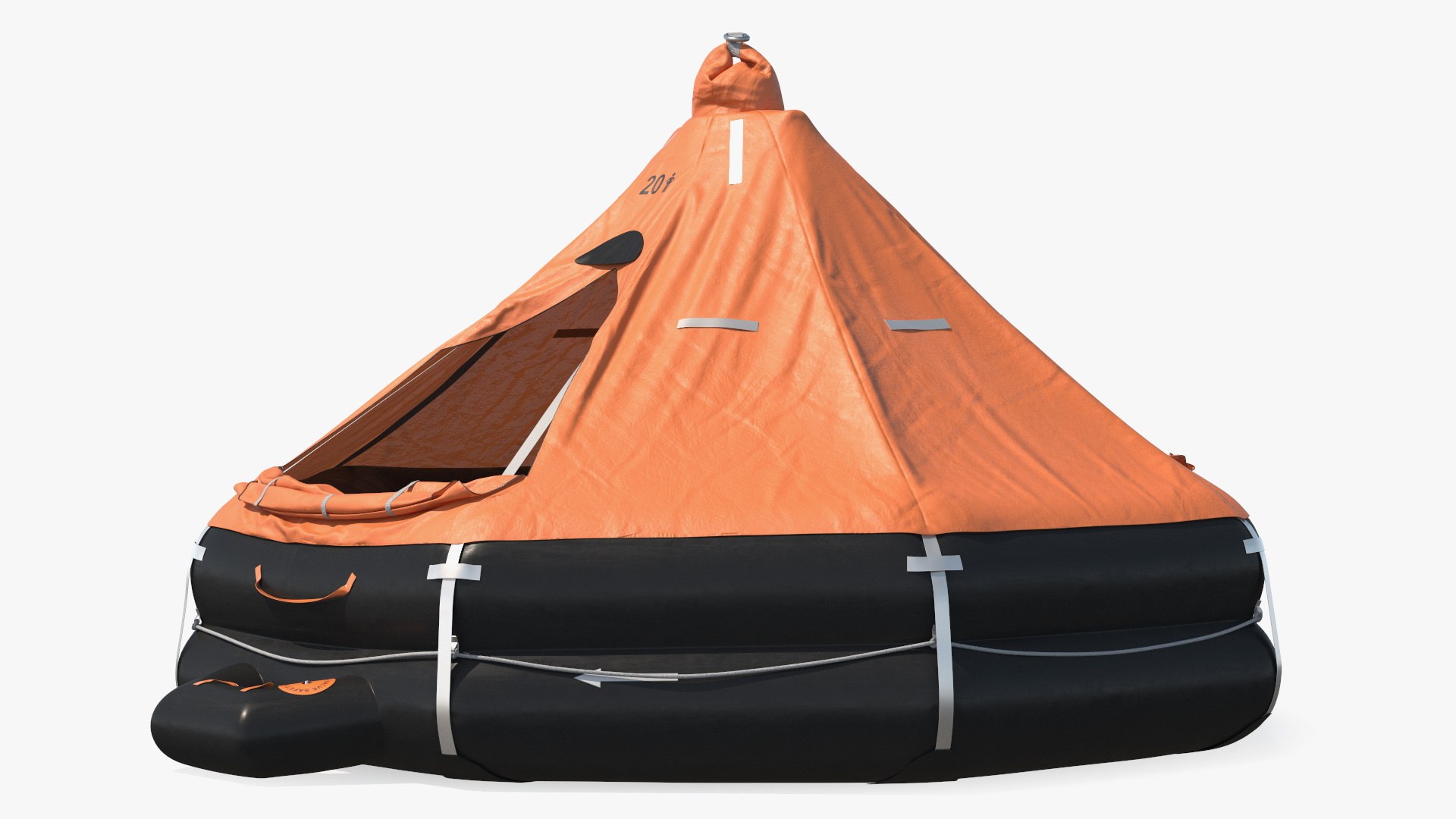 3D Model Inflatable Life Raft - TurboSquid 2315045