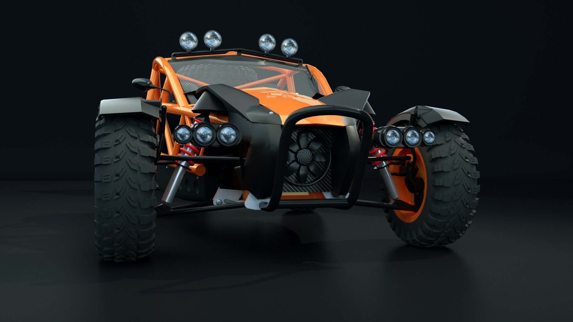 3D Ariel Nomad Buggy Car 3D Model - TurboSquid 2092722