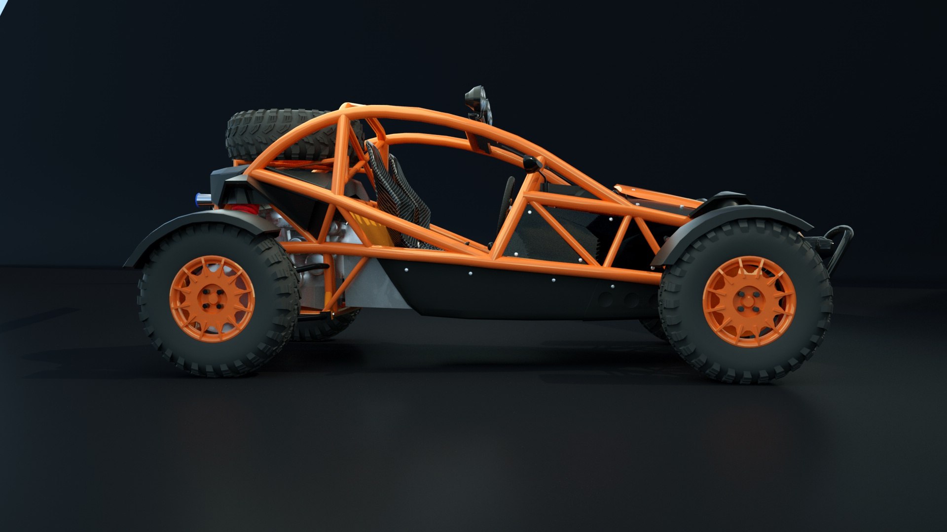 3D Ariel Nomad Buggy Car 3D Model - TurboSquid 2092722